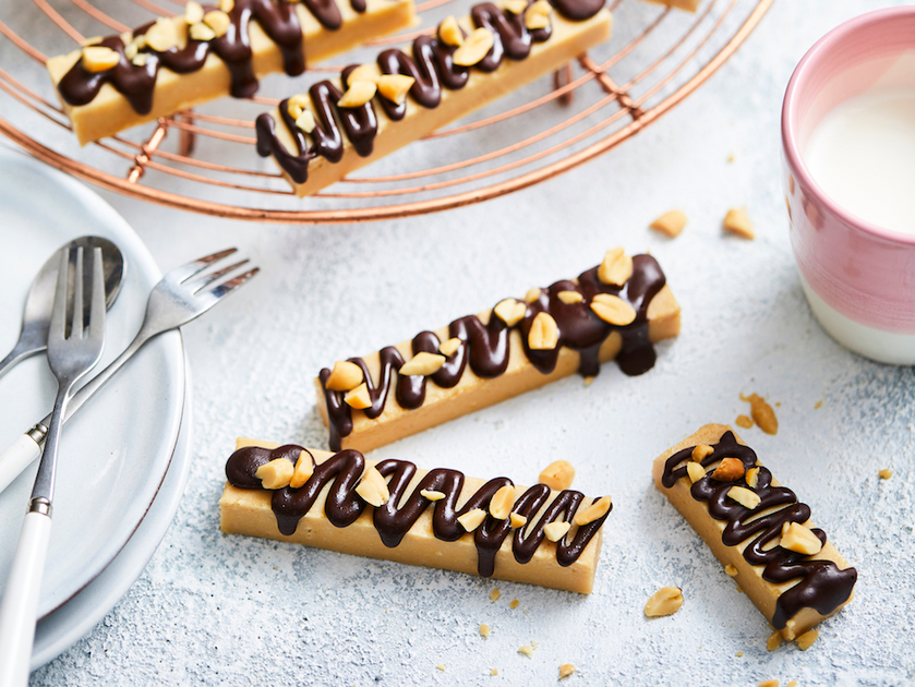 Peanut Butter Chocolate Fudge Fingers | Downloadable Thermo Recipe ...